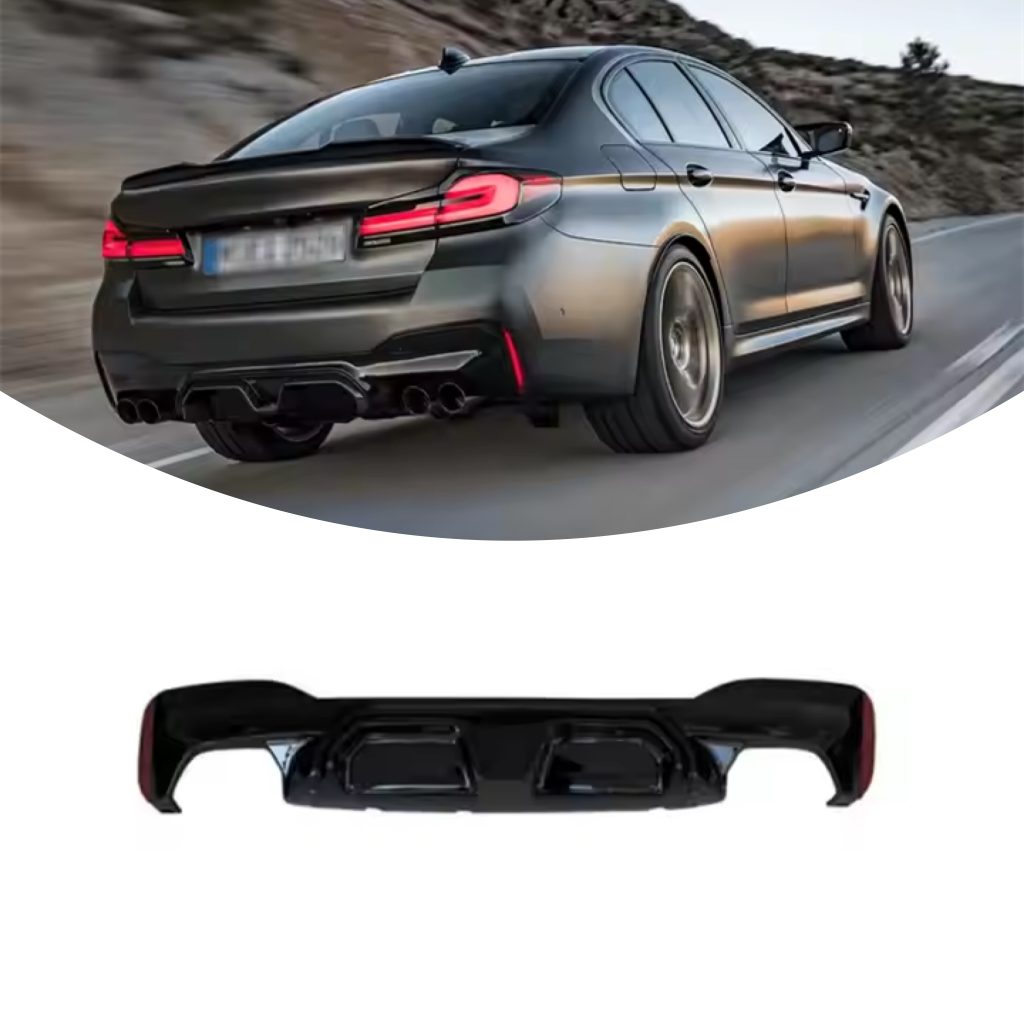M5 CS Style Tuning Rear Diffuser for BMW 5 Series G30 M-tech(2018-2023 ...