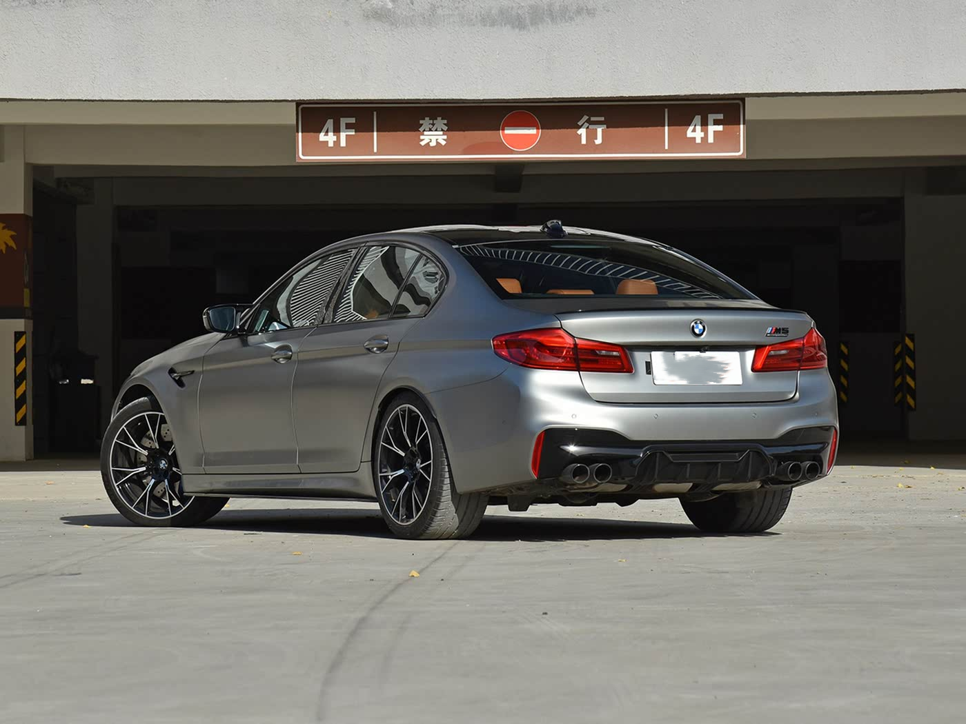 M5 Competition Style Rear Diffuser for BMW 5 Series G30 M Sport (2018 ...