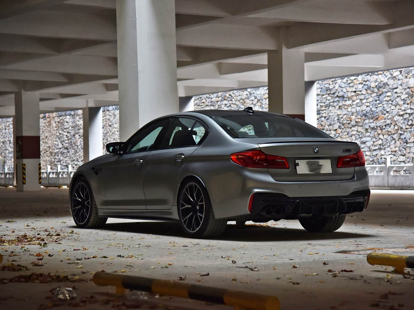 M5 Competition Style Rear Diffuser for BMW 5 Series G30 M Sport (2018 ...